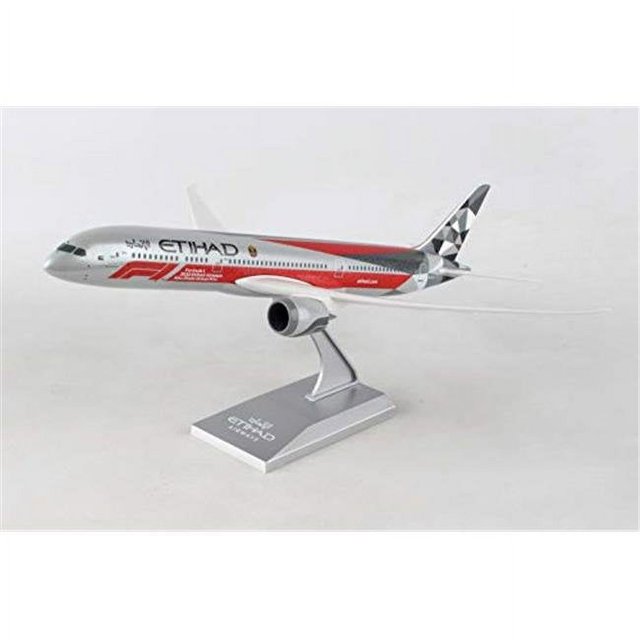 SkyMarks Boeing 787-9 Dreamliner Display Model Etihad Toys - Walmart.com