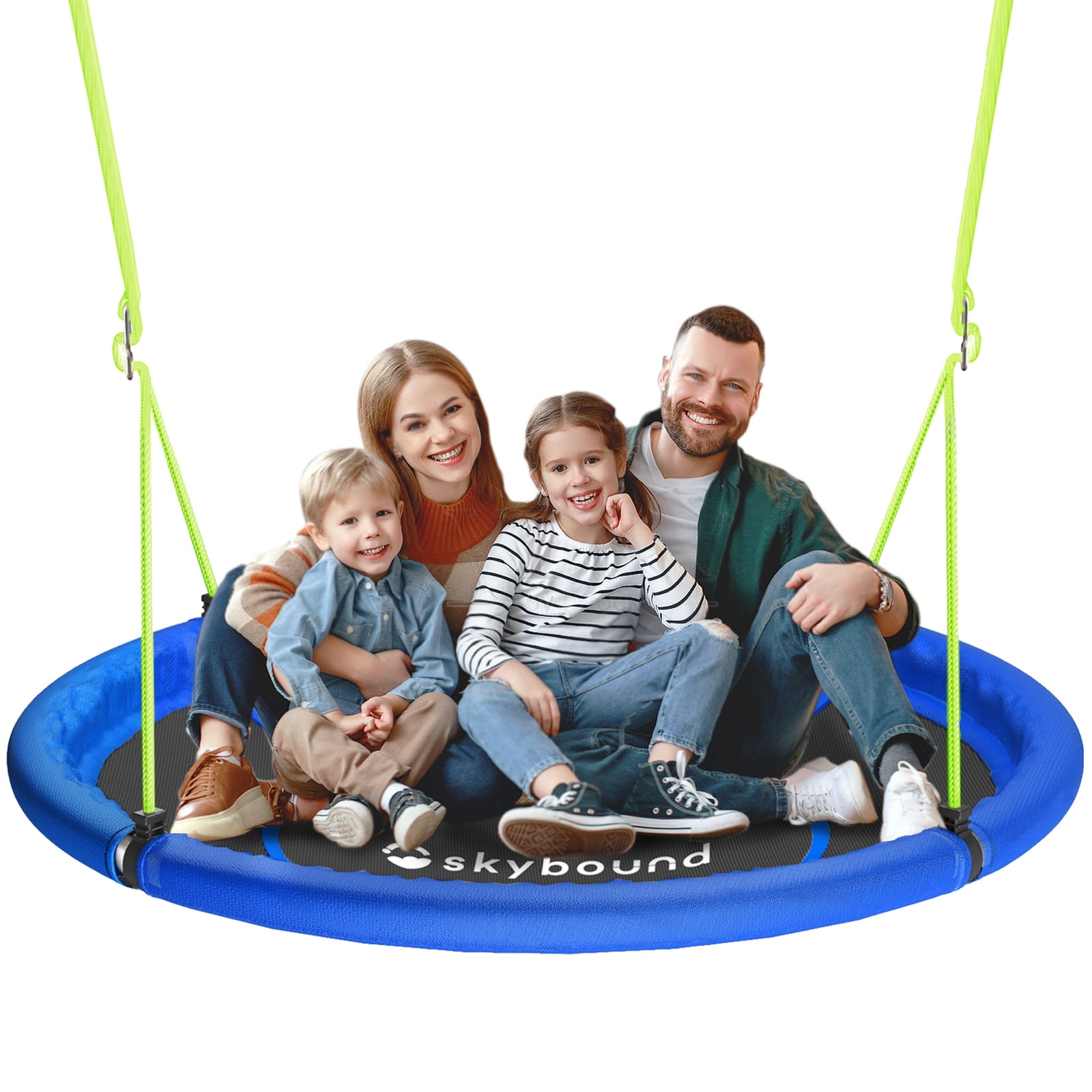 Skybound 43" Tree Swing, Huge Swing 600LB Weight Capacity - Outdoor Waterproof Flying Saucer ...