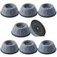 Skycarper Anti Vibration Washer Feet Pads, 8Pcs, Non-slip, Shock ...