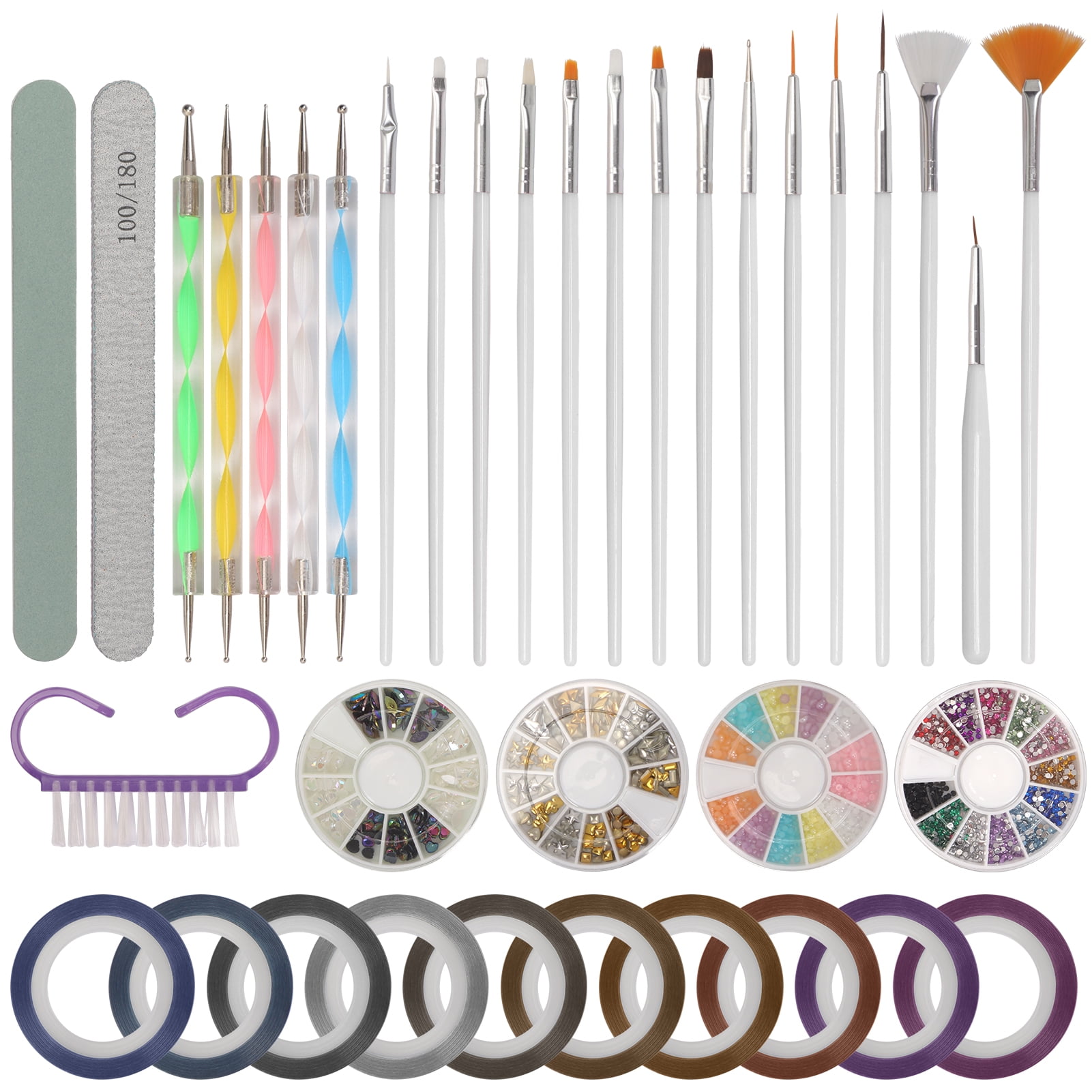 Skycase Nail Art Tools, Girls Nail Kit Nail Art Kit for Beginners ...