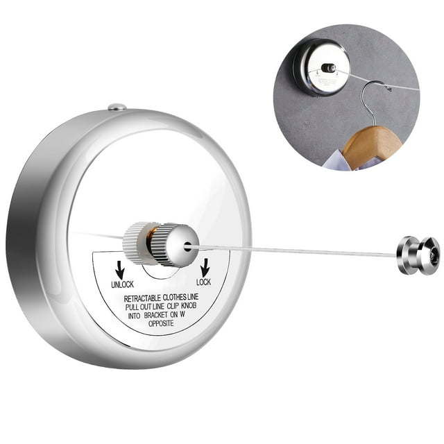 Skycase Retractable Clothes line, Stainless Steel Heavy Duty ...