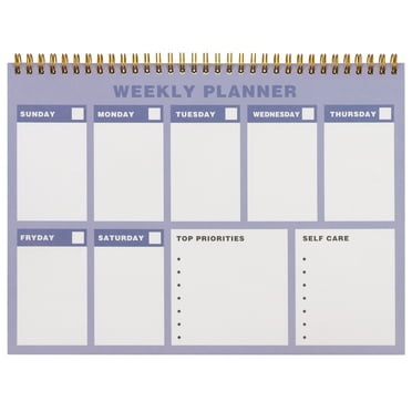 STECCO Daily to do List Work Planner Notepad - Undated Productivity Pad ...