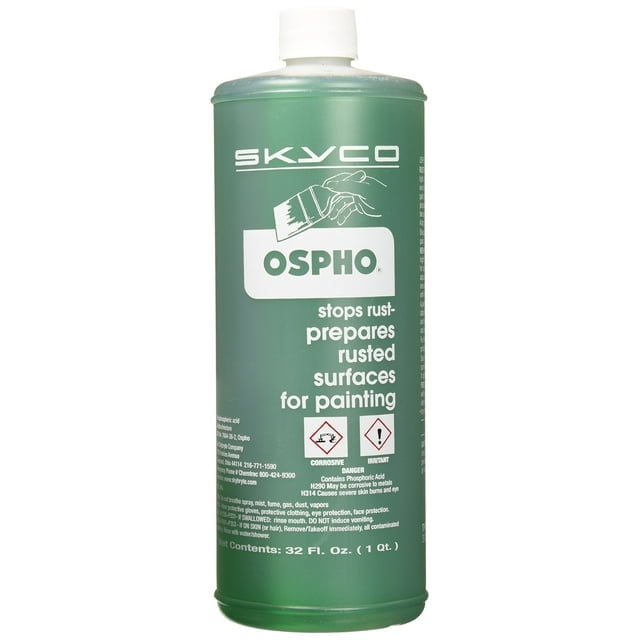 Skyco Ospho 605 Quart: Paint Restoration & Metal Rust Prevention ...
