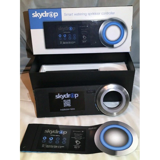 Skydrop 8 Station WiFi Connected Smart Watering Irrigation Sprinkler ...