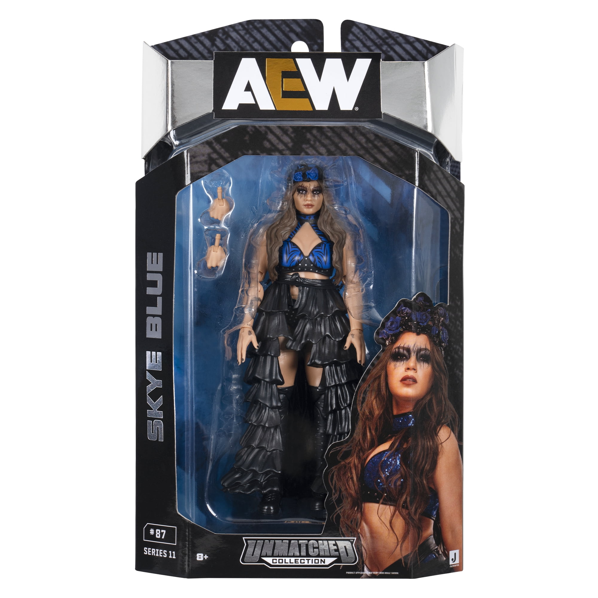 Skye Blue - AEW Unmatched Series 11 Jazwares AEW Toy Wrestling Action ...