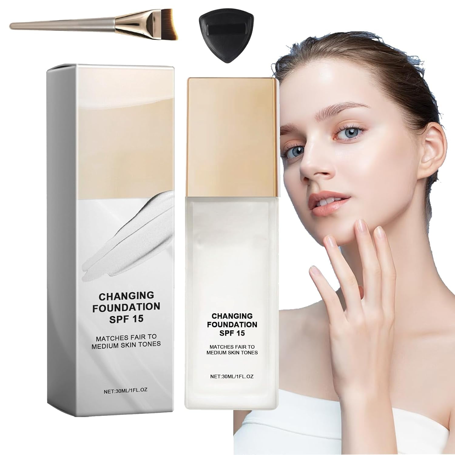 Skye Color Changing Magic Foundation,Color Changing Foundation,All Day ...