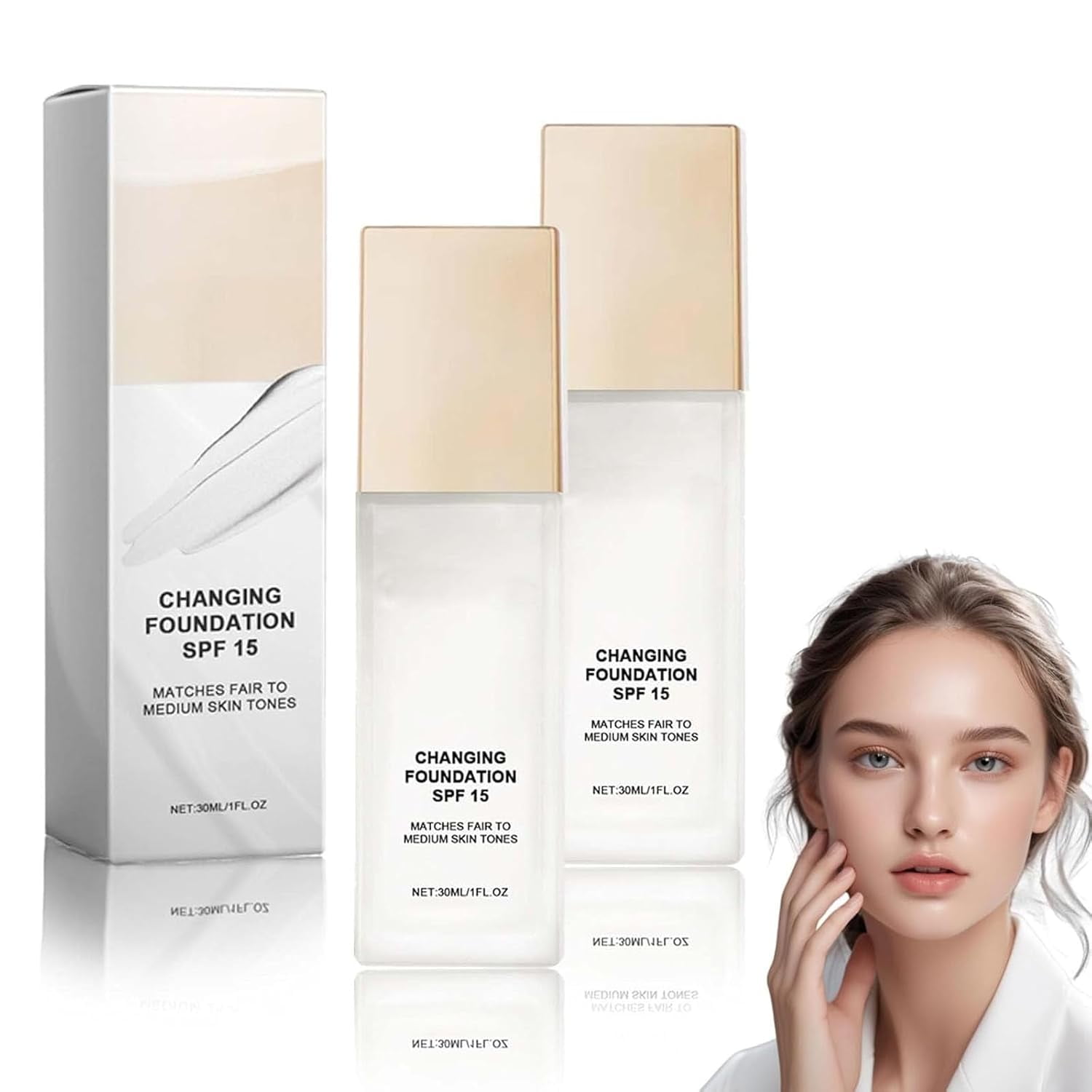 Skye Color Changing Magic Foundation, Magical Color Changing Foundation ...