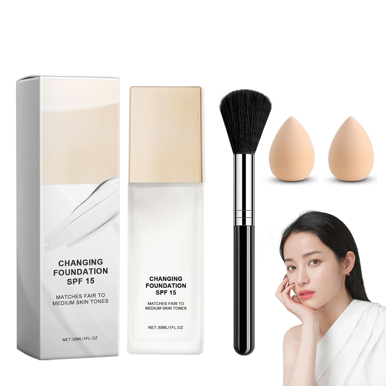 Skye Color Changing Magic Foundation, Skye Beauty Color Changing ...