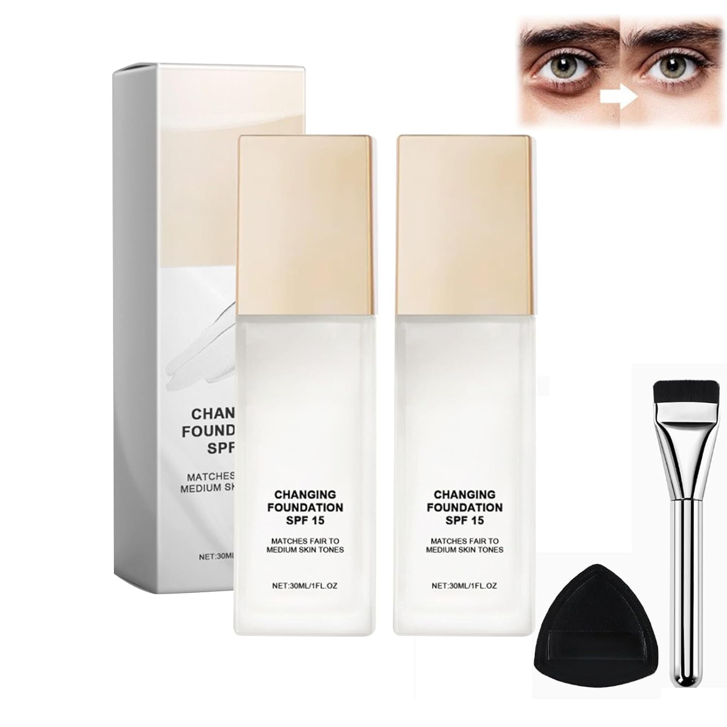 SkyeColor-Changing Magic Foundation, Color-Changing Foundation ...