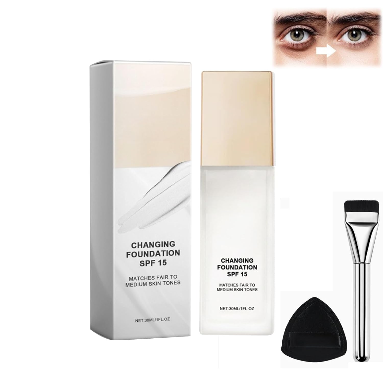 SkyeColor-Changing Magic Foundation, Color-Changing Foundation ...