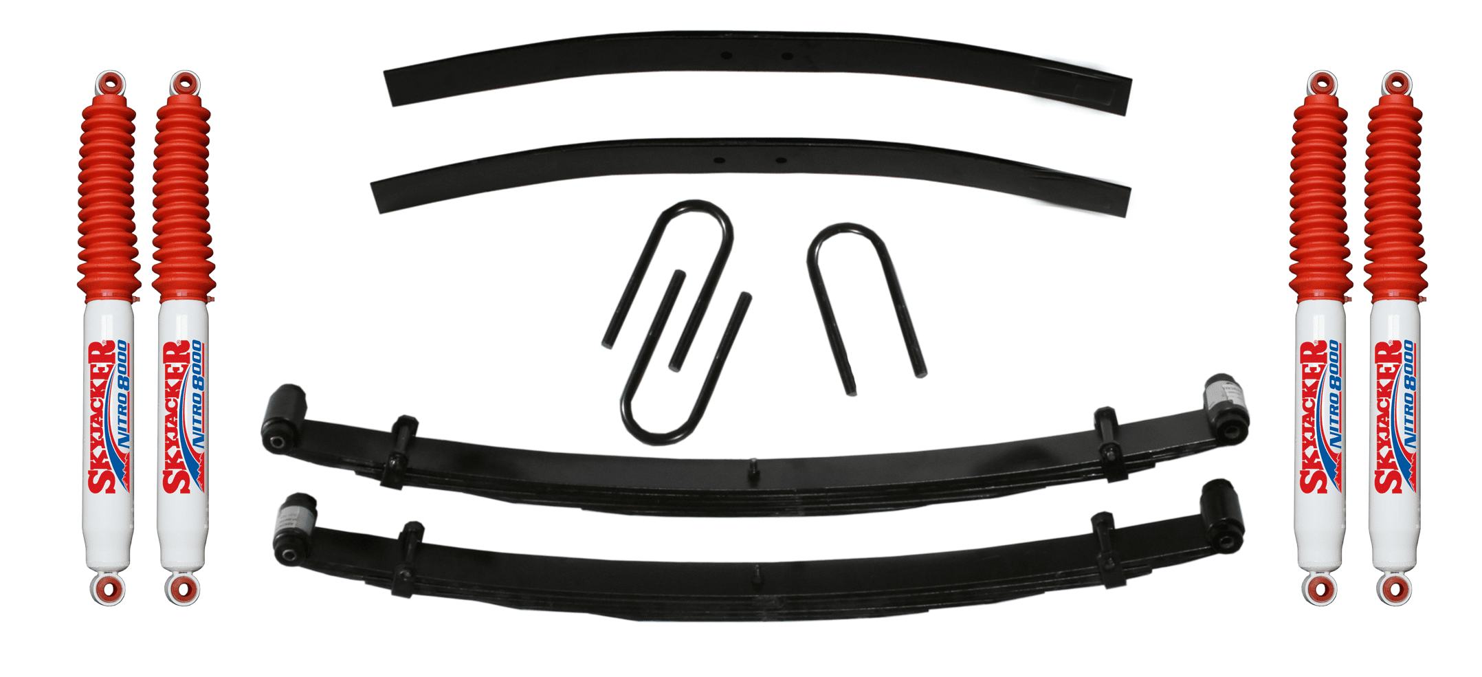 Skyjacker D100CDK-N 1" Lift Kit w/Nitro Shocks for 87-93 Dodge W250 ...