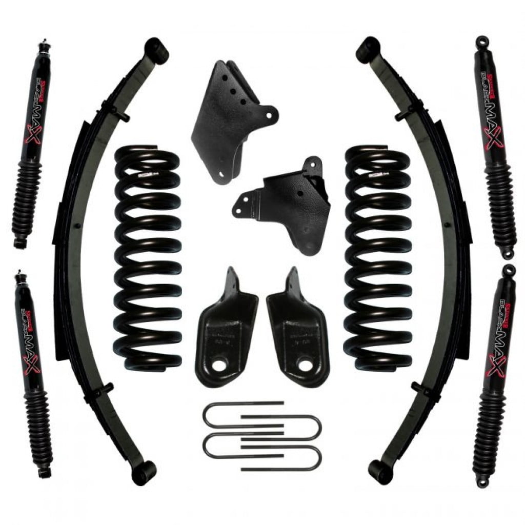 Skyjacker For Ford Bronco 80-96 Suspension Lift Kit 4 in 4WD w/ Black ...
