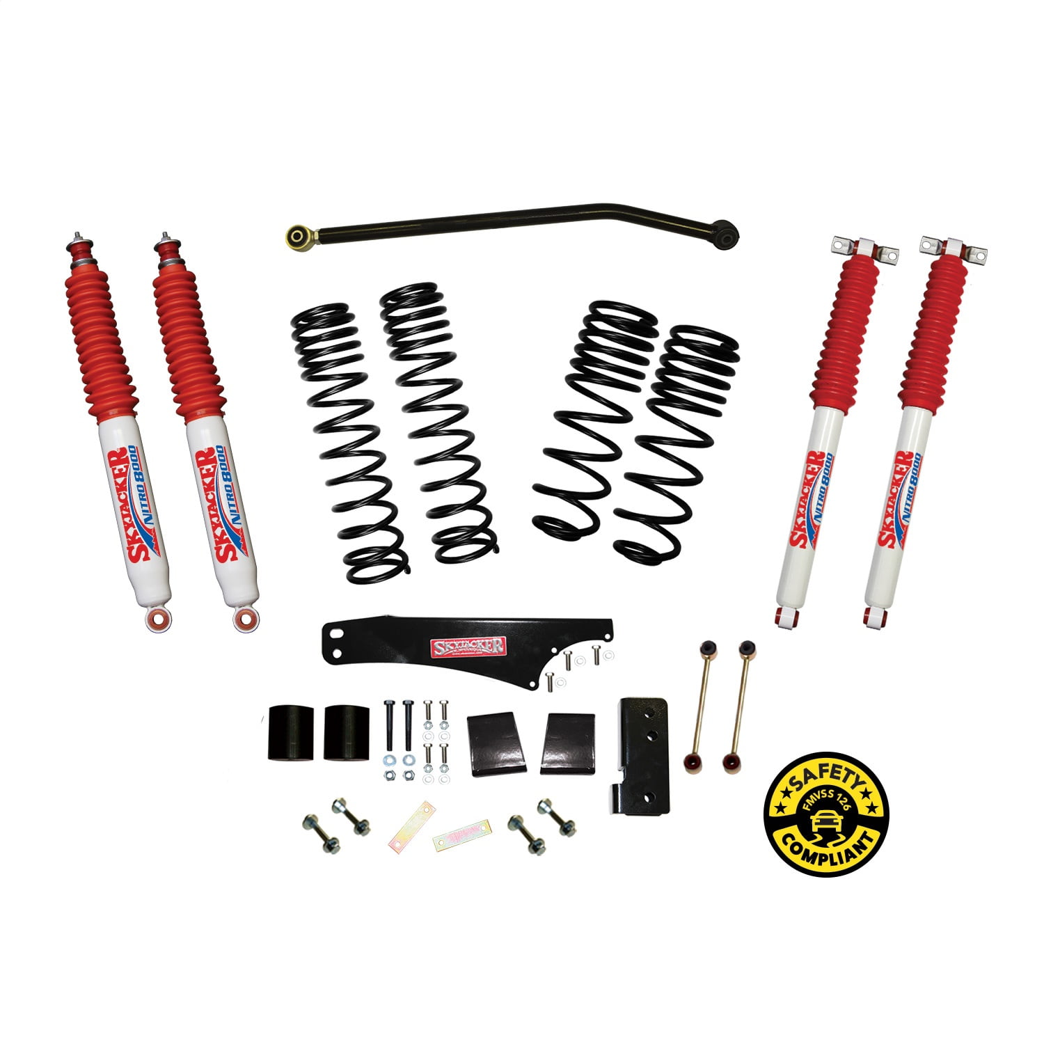 Skyjacker Jk40bpnlt Long Travel Series Suspension Lift Kit W/Shocks ...