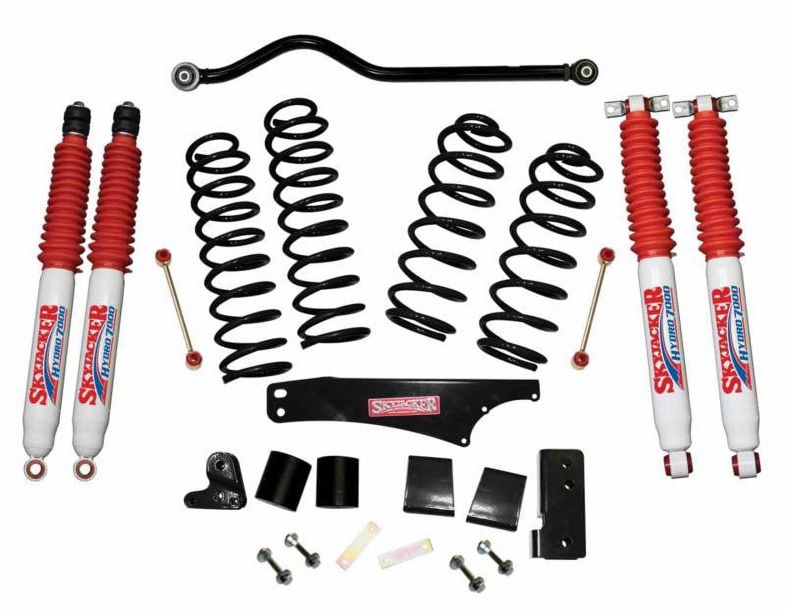 Skyjacker Suspension Lift Kit w/ Shock 2007-2017 Jeep Wrangler (JK ...