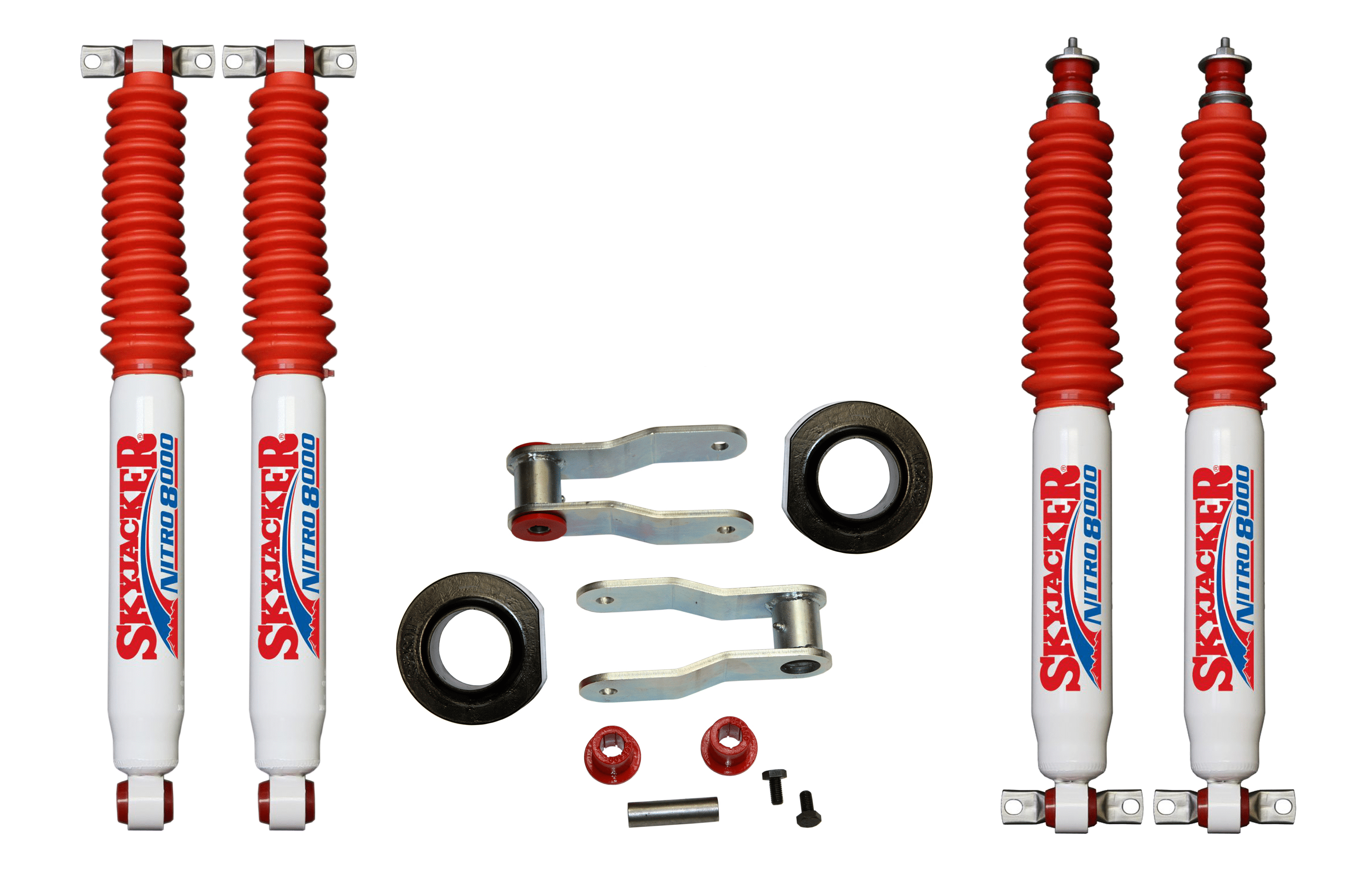 Skyjacker XJ20-N 2" Lift Kit w/Nitro Shocks for 84-01 Jeep Cherokee XJ ...