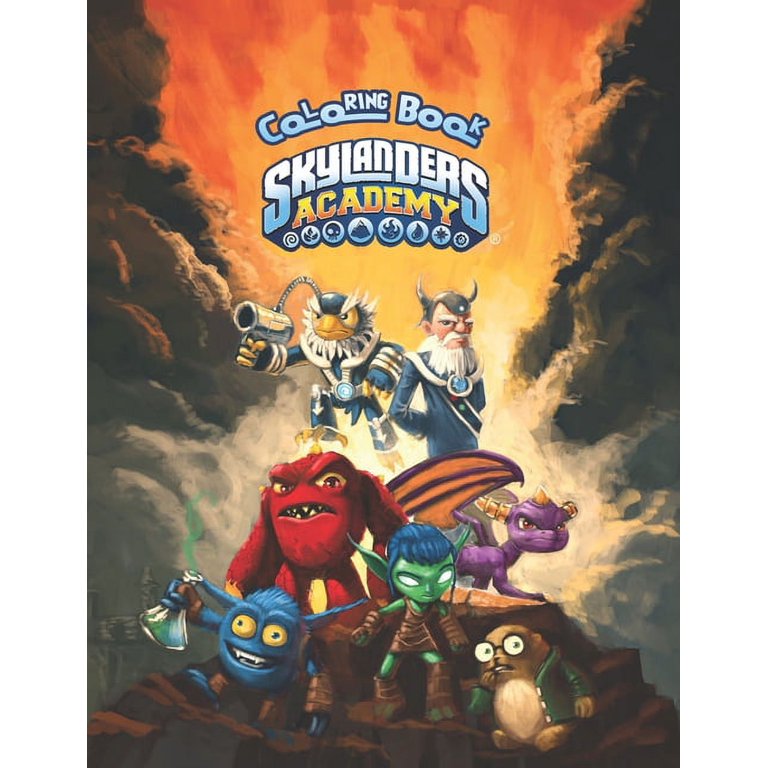 skylanders coloring pages a4c