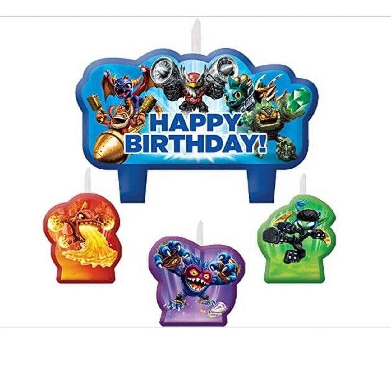 Skylanders Candle Set (4 Pack) - Walmart.com