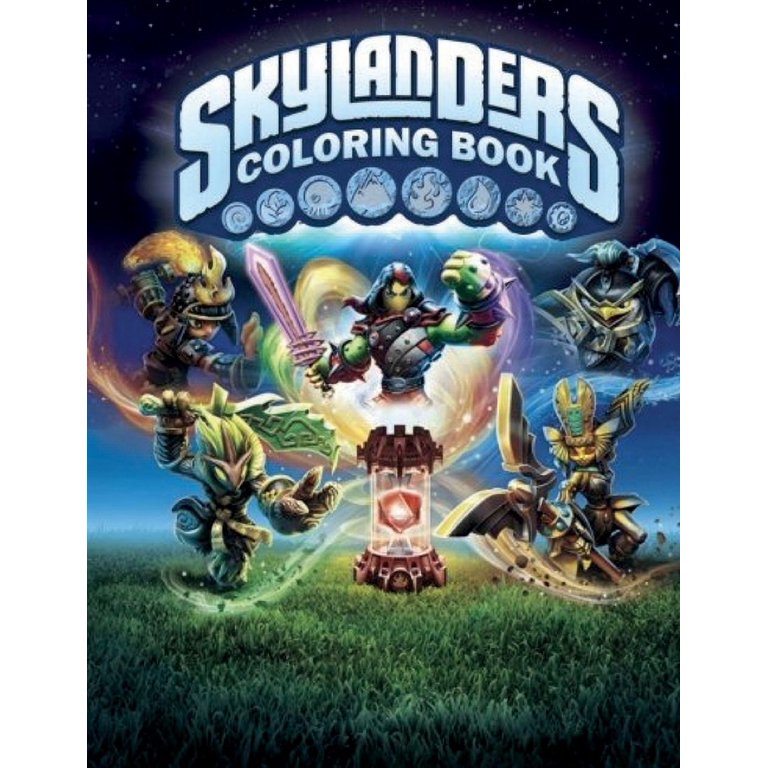 skylander coloring pages for kids