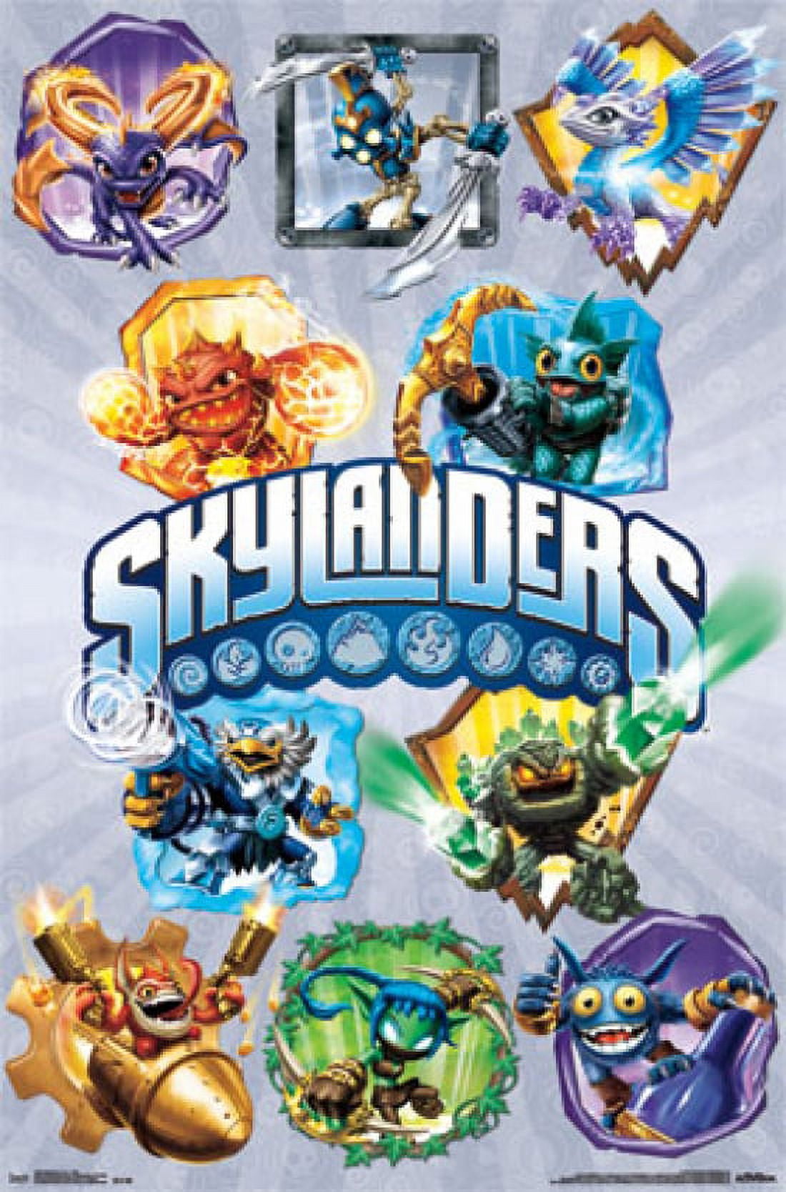 Skylanders Core - Grid Poster Print (24 x 36) - Walmart.com