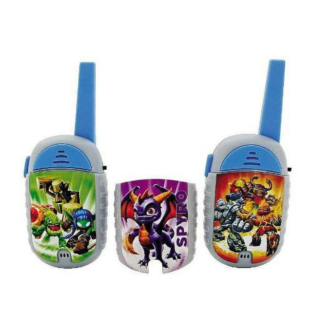 Skylanders Face Plate Walkie Talkies - Walmart Business Supplies