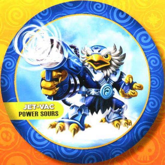 Skylanders Giants Jet-Vac Candy Tin (Sour Blue Rasberry Flavor ...