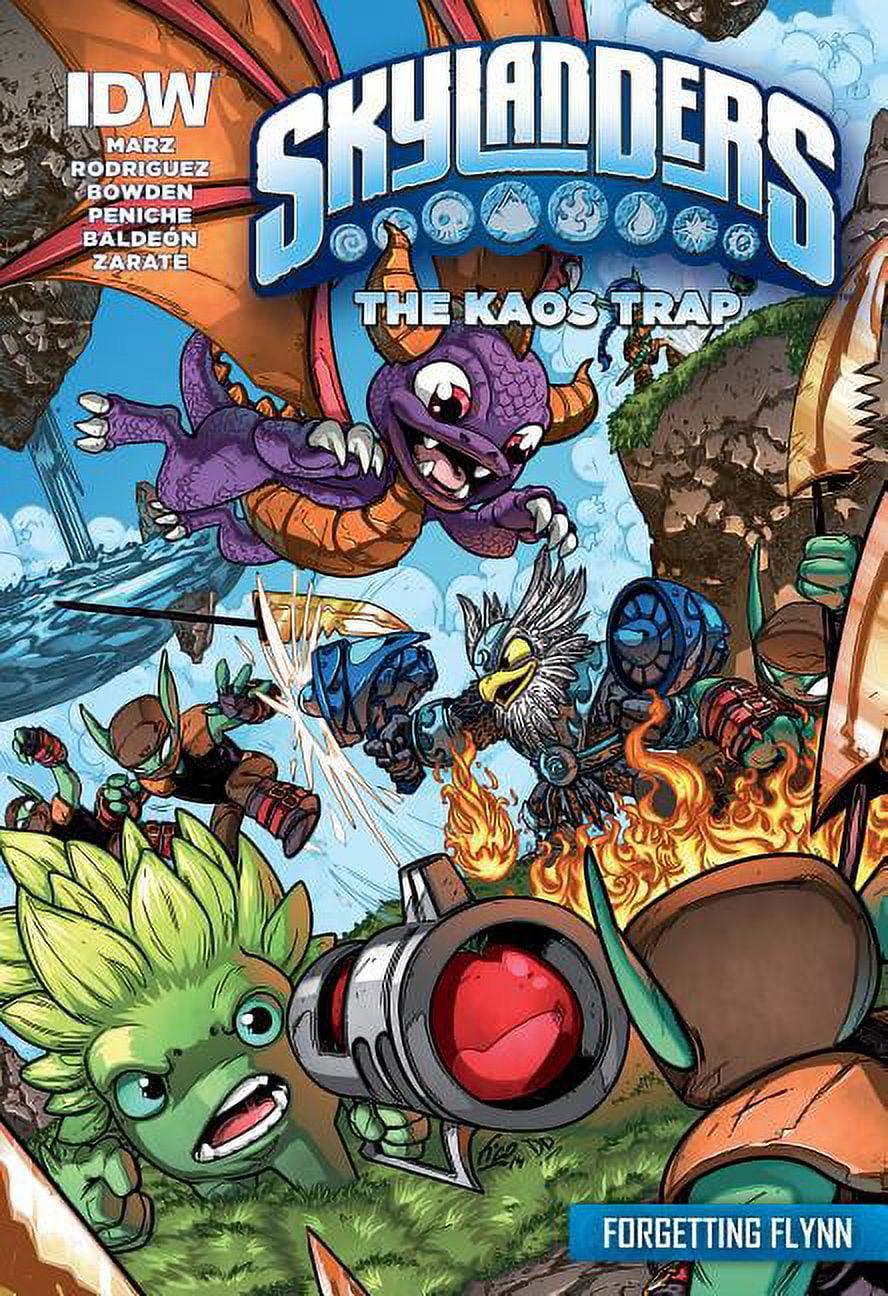 Skylanders Set 1: The Kaos Trap: Forgetting Flynn (Hardcover) - Walmart.com