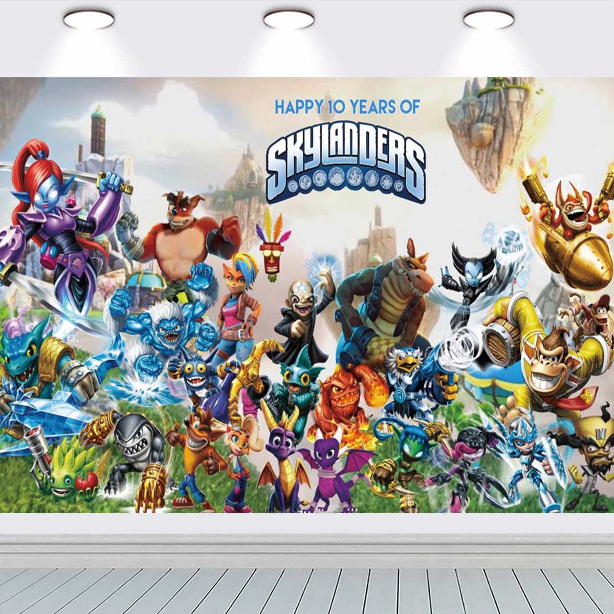 Skylanders Swap Force school Backdrop Background Banner Taspestry Wall ...