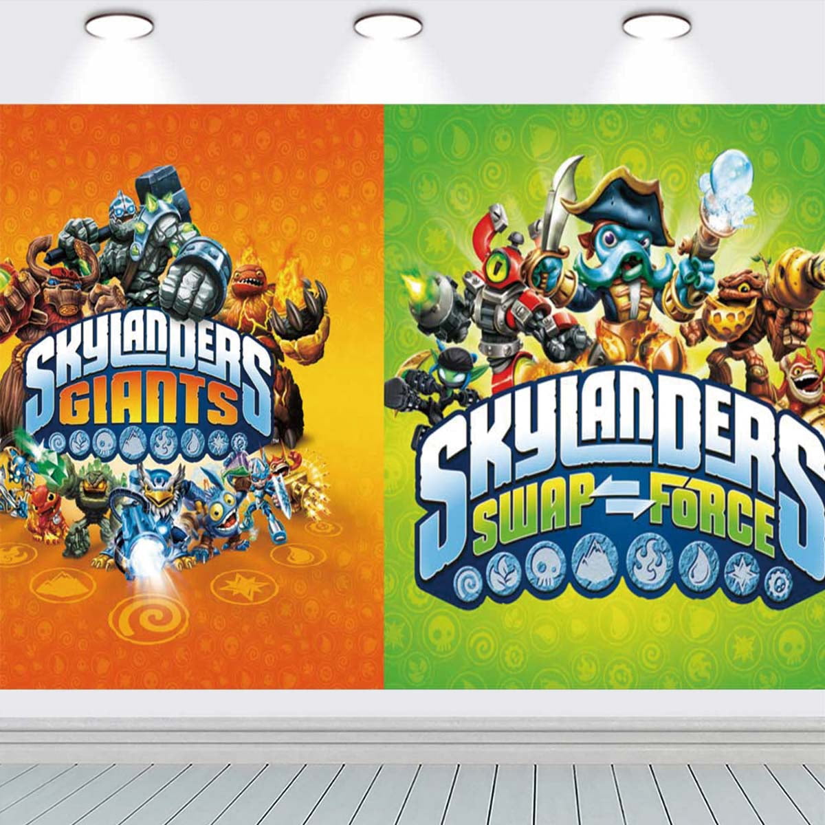 Skylanders Swap Force school Taspestry Poster Banner Backdrop ...