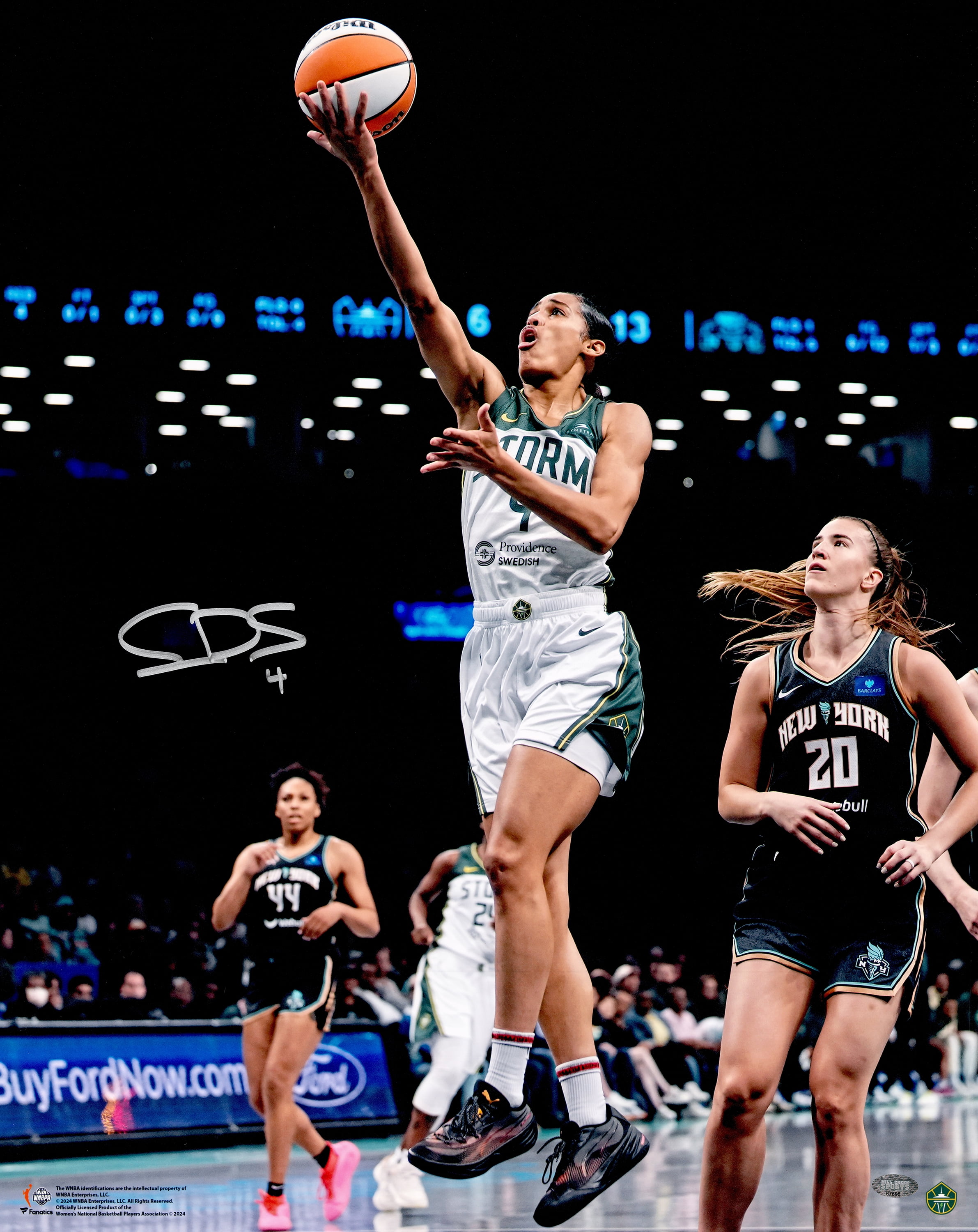 Skylar Diggins-Smith Autographed 16x20 Photo Seattle Storm MCS Holo ...