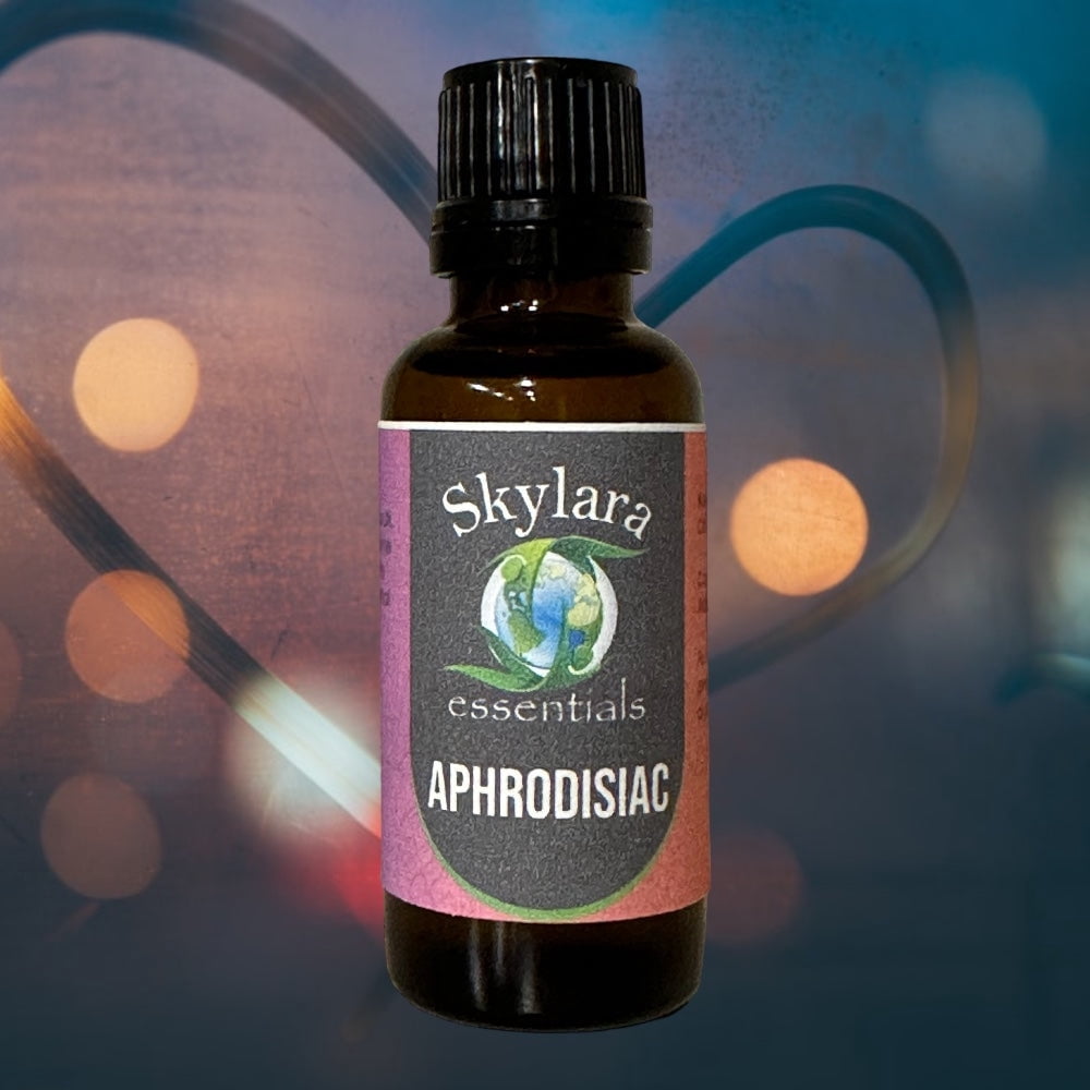 Skylara Essentials Aphrodisiac - Organic Essential Oil Blend for Aroma ...