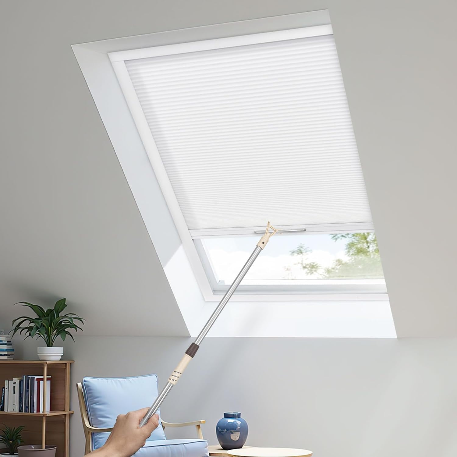 Skylight Shades & Blind for Ceiling Window Skylight Cover Cordless ...