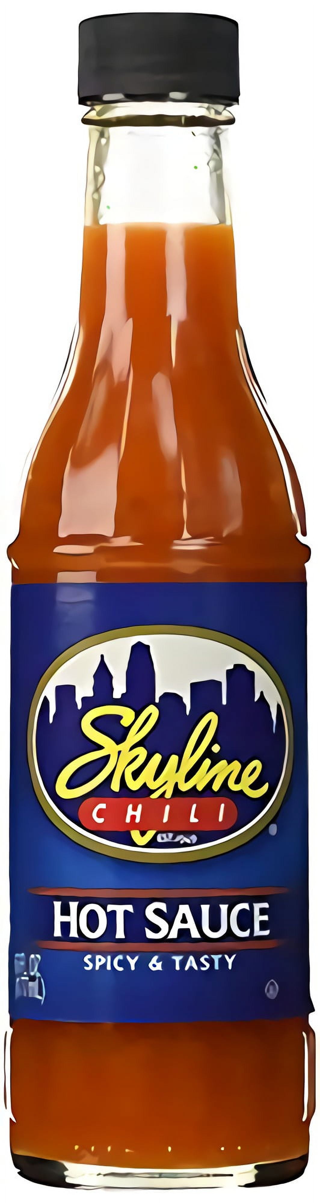 Skyline Authentic Spicy & Tasty Chili Hot Sauce, 6 Ounce Bottle, 3 ...