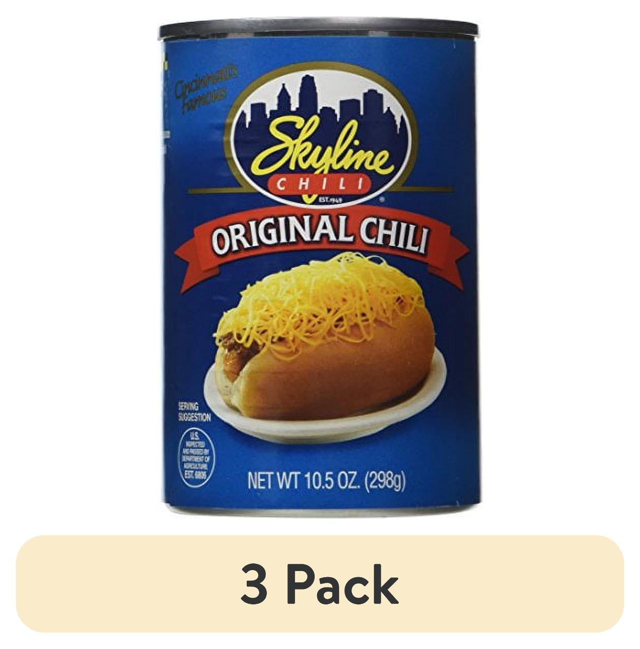 (3 pack) Skyline Chili Original Chili, 10.5 Oz - Walmart.com