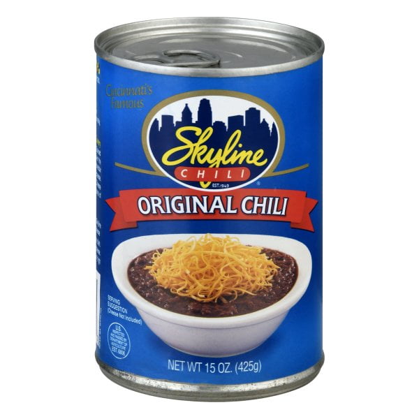 Skyline Chili Original Chili 15 oz Can - Walmart.com