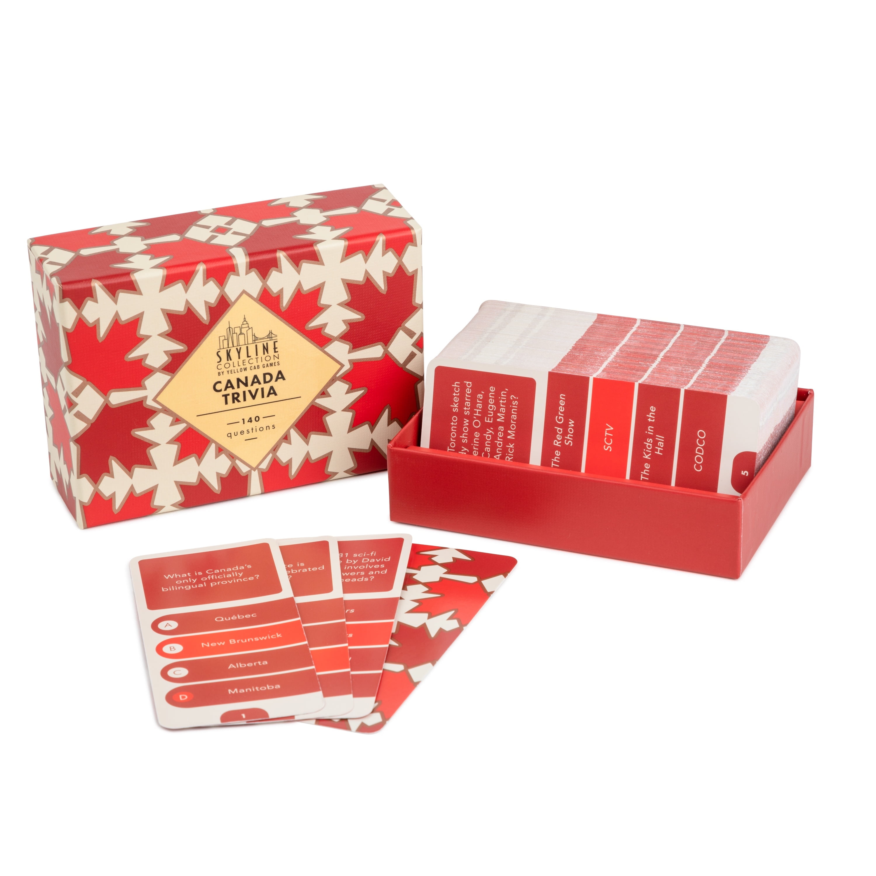 Skyline Collection Trivia Set - Canada Trivia, 140 Question Cards ...