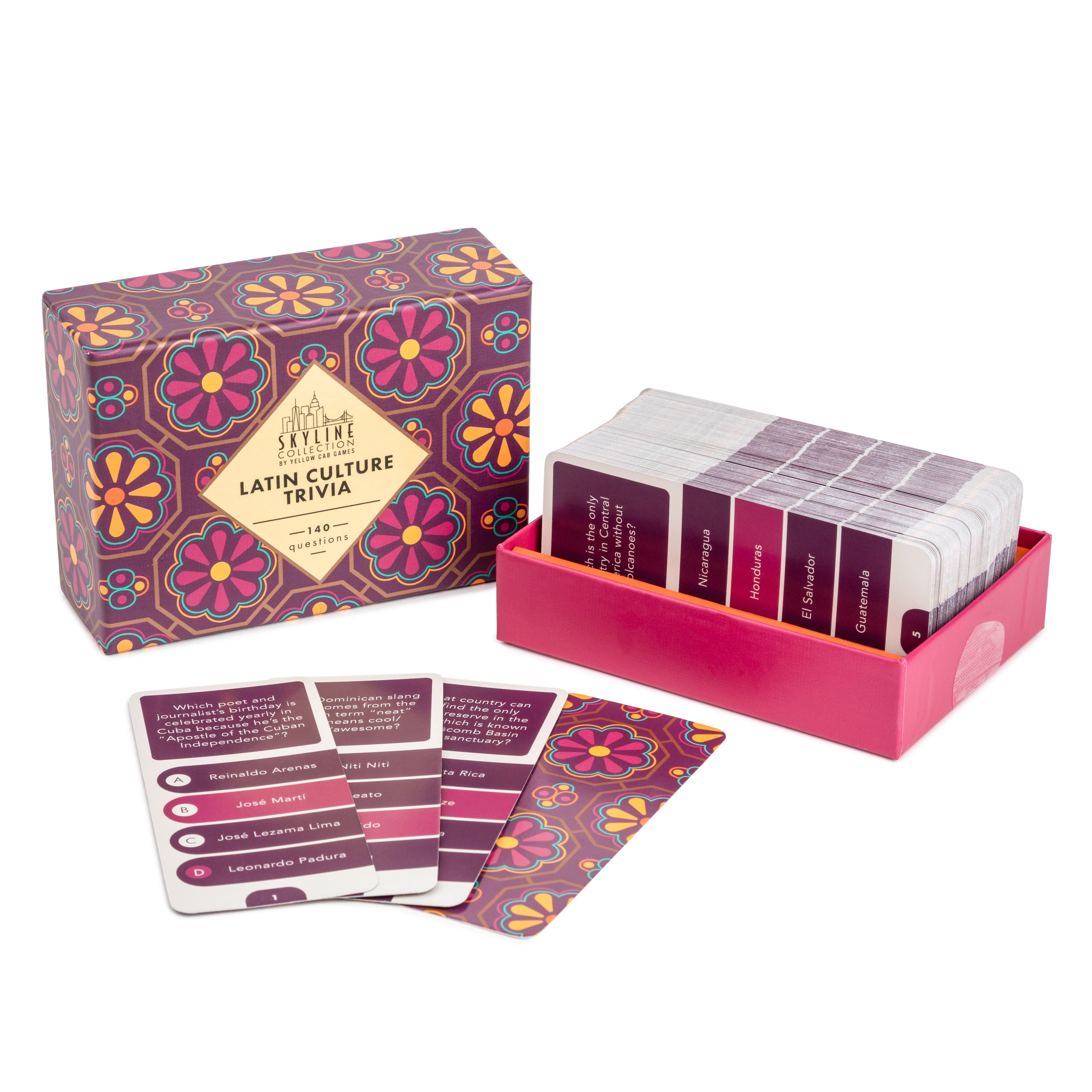 Skyline Collection Trivia Set - Latin Culture Trivia, 140 Question ...