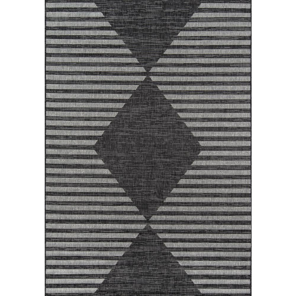 Novogratz Contemporary Runner Area Rug, Charcoal, 2'7" X 7'6" Runner ...