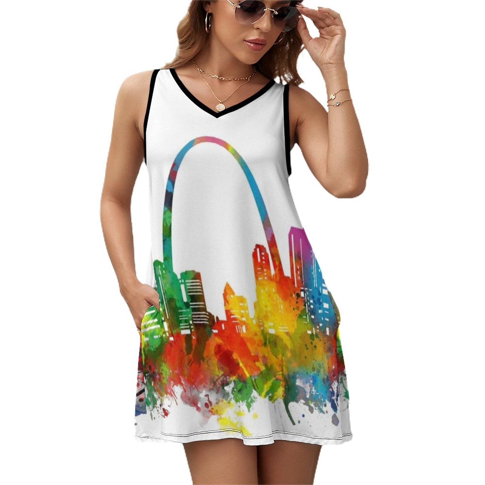 Skyline Evening Party Dresses Midi Sexy Dress Female Sweet One Piece ...