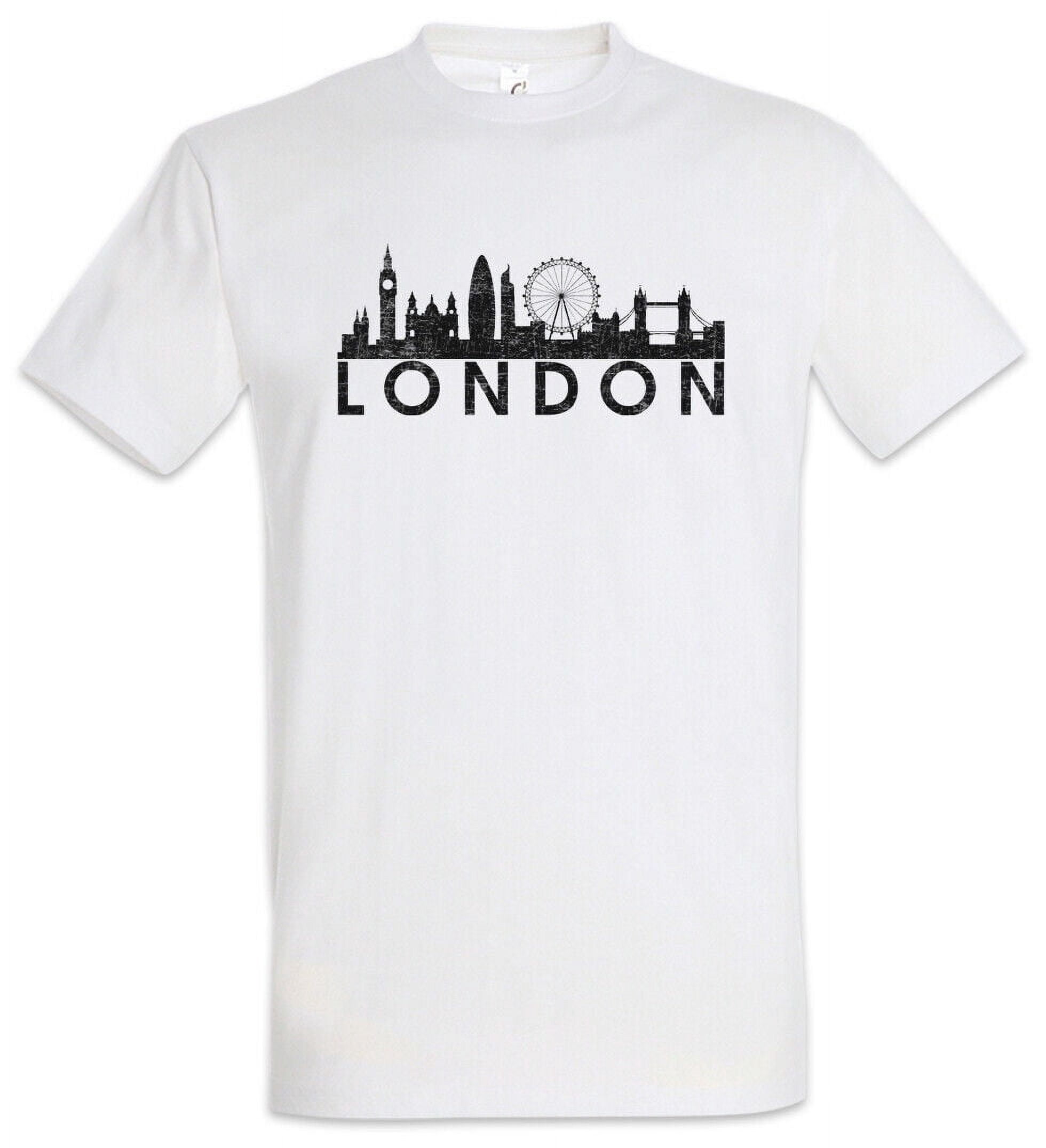 Skyline London T-Shirt City Fun England Great Britain United Kingdom UK ...