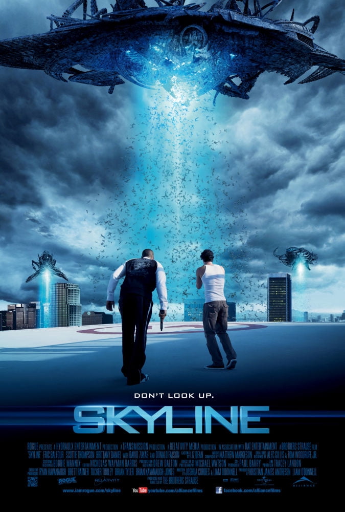Skyline Movie poster 12x16 Print on Metal Sign 12in x 16in #089506 ...