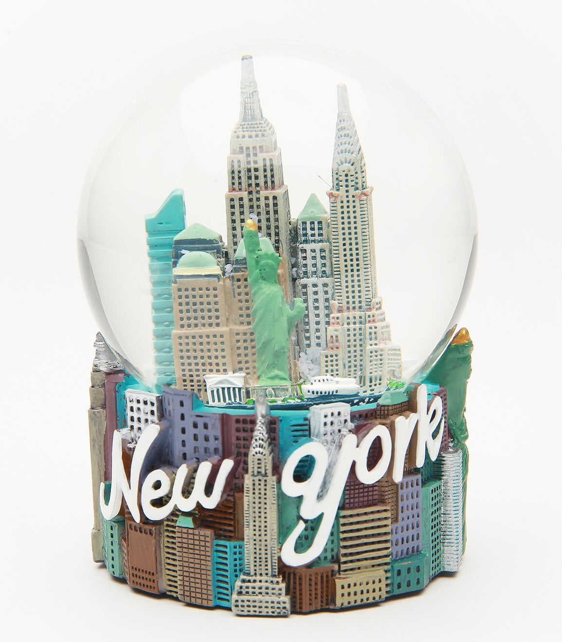 Skyline New York City Snow Globe Souvenir Figurine 80mm from NYC Snow ...