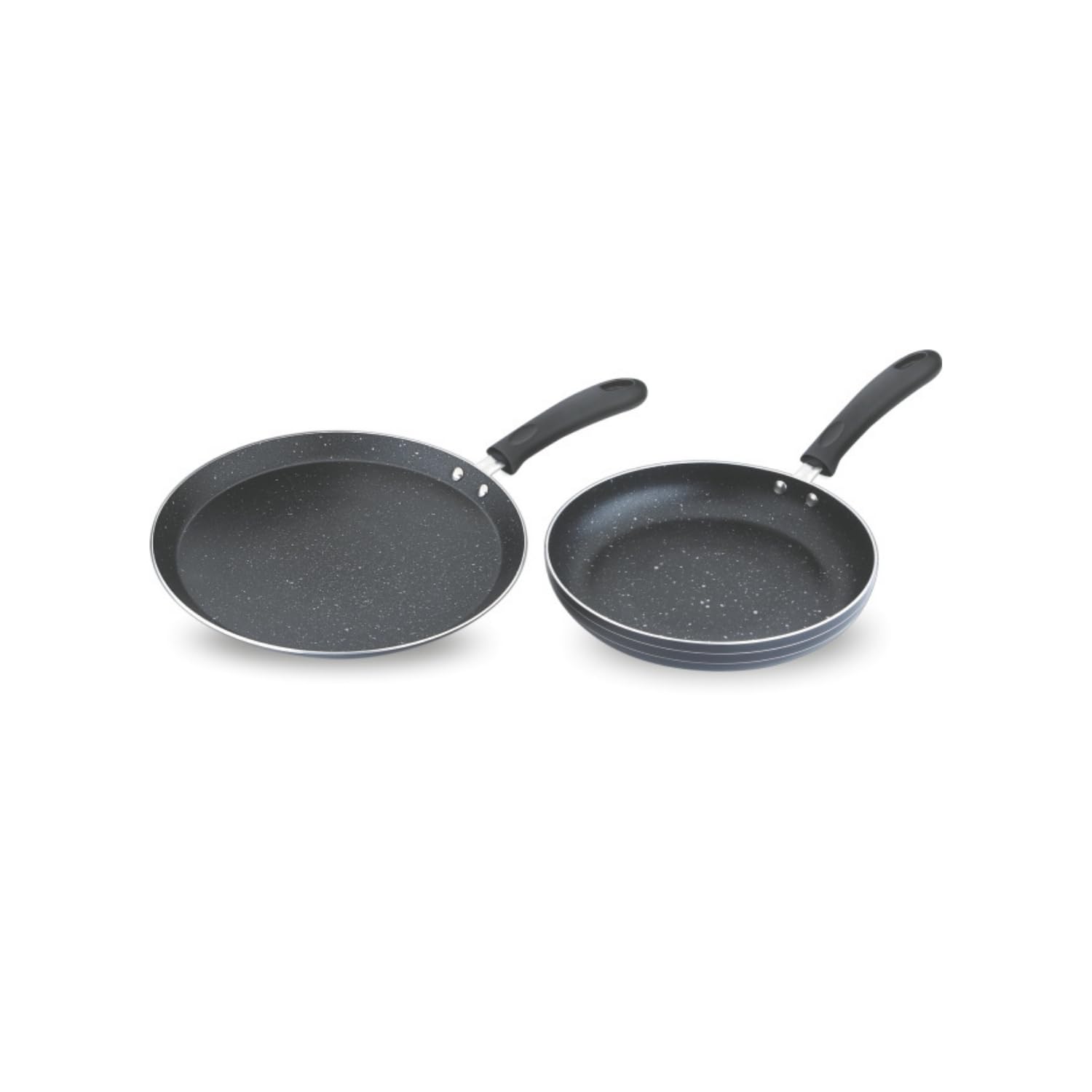 Skyline NonStick Cookware Set 220mm Frying Pan 250mm Dosa Tawa ...