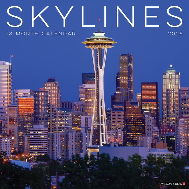 Skylines 2025 Wall Calendar - Walmart.com