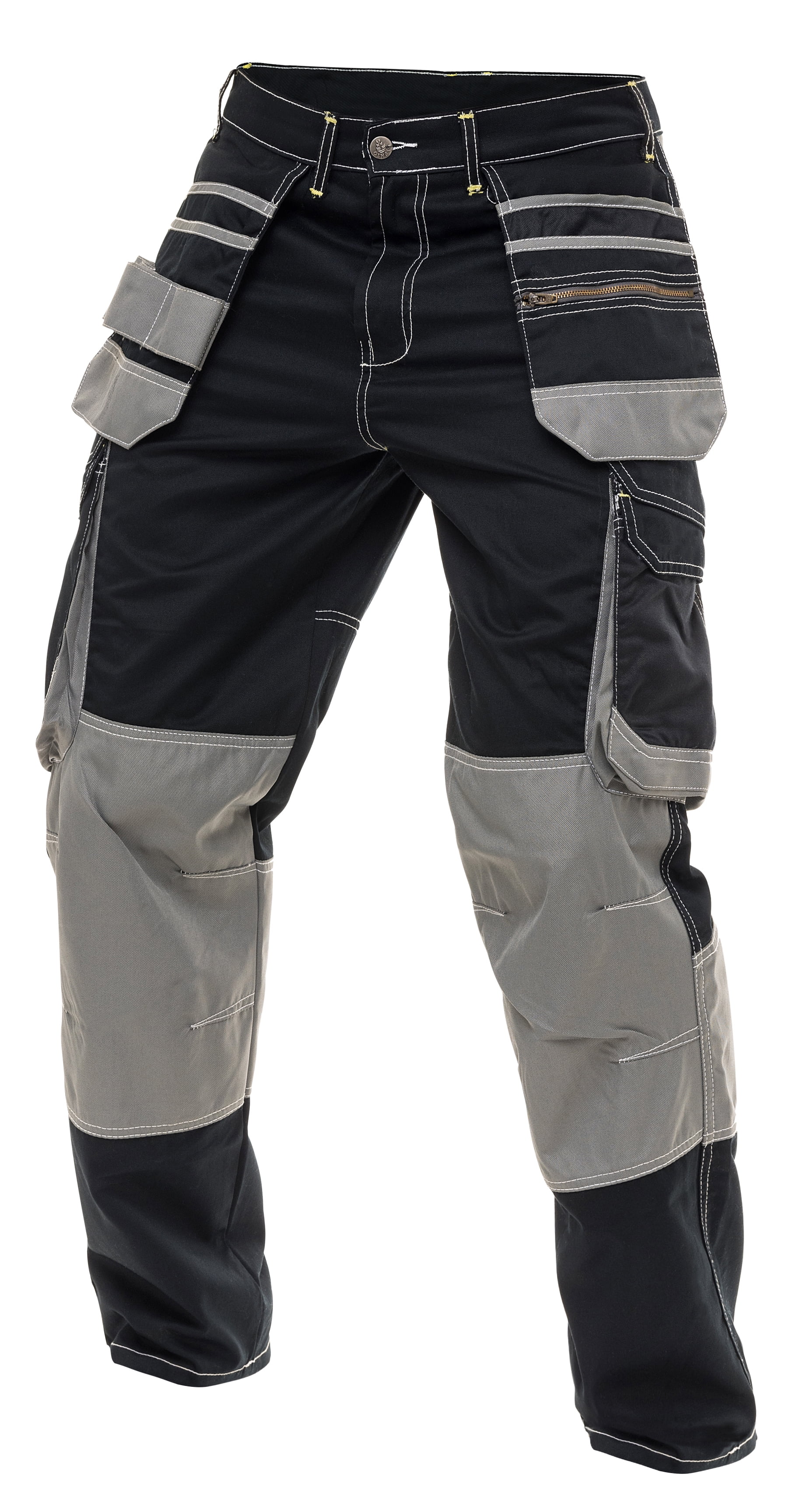 Skylinewears Men Utility Safety Pant Carpenter Heavy Duty Cordura Knee ...