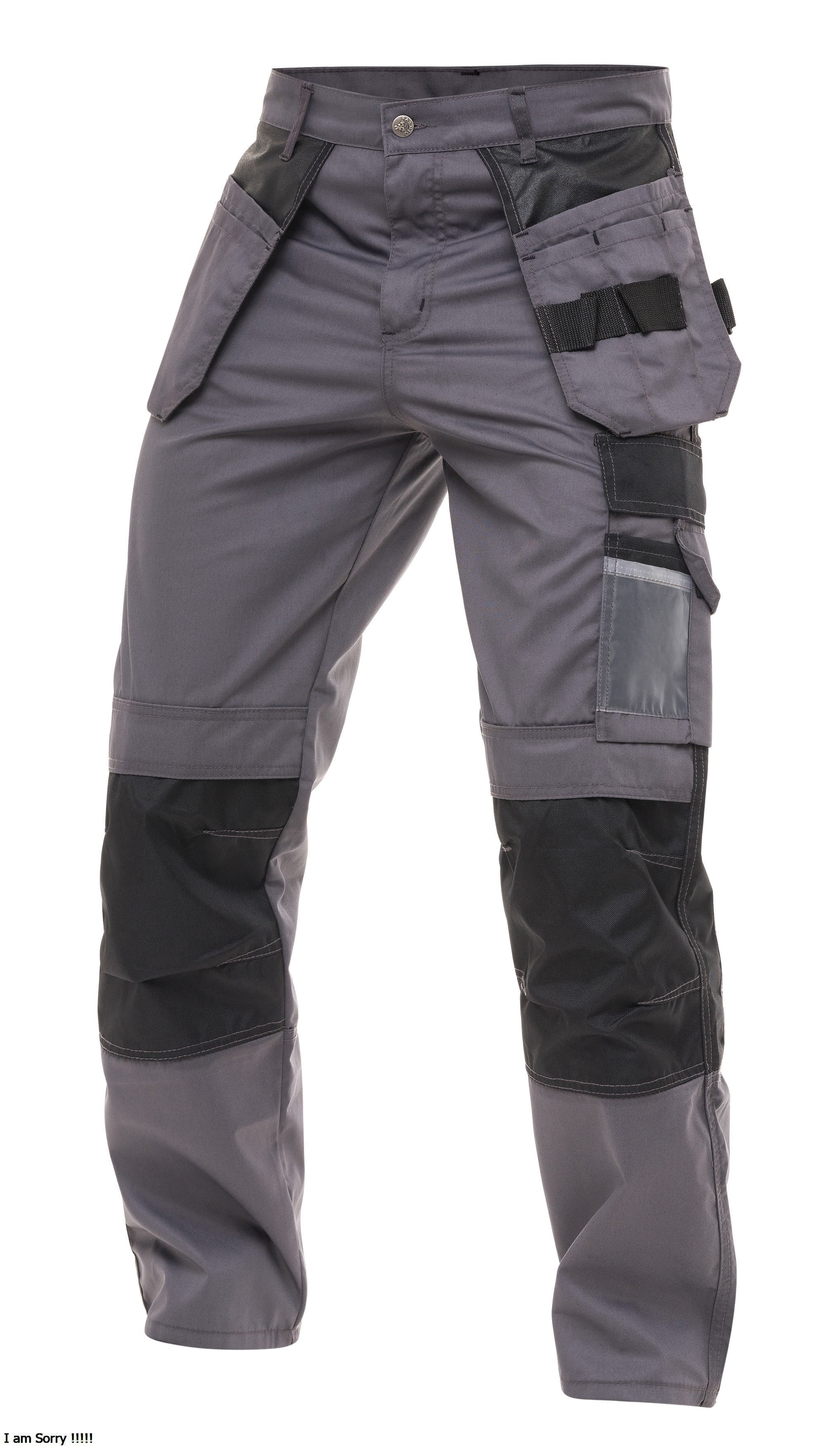 Skylinewears Men Utility Work Pants, Cordura Safety Cargo Trousers ...