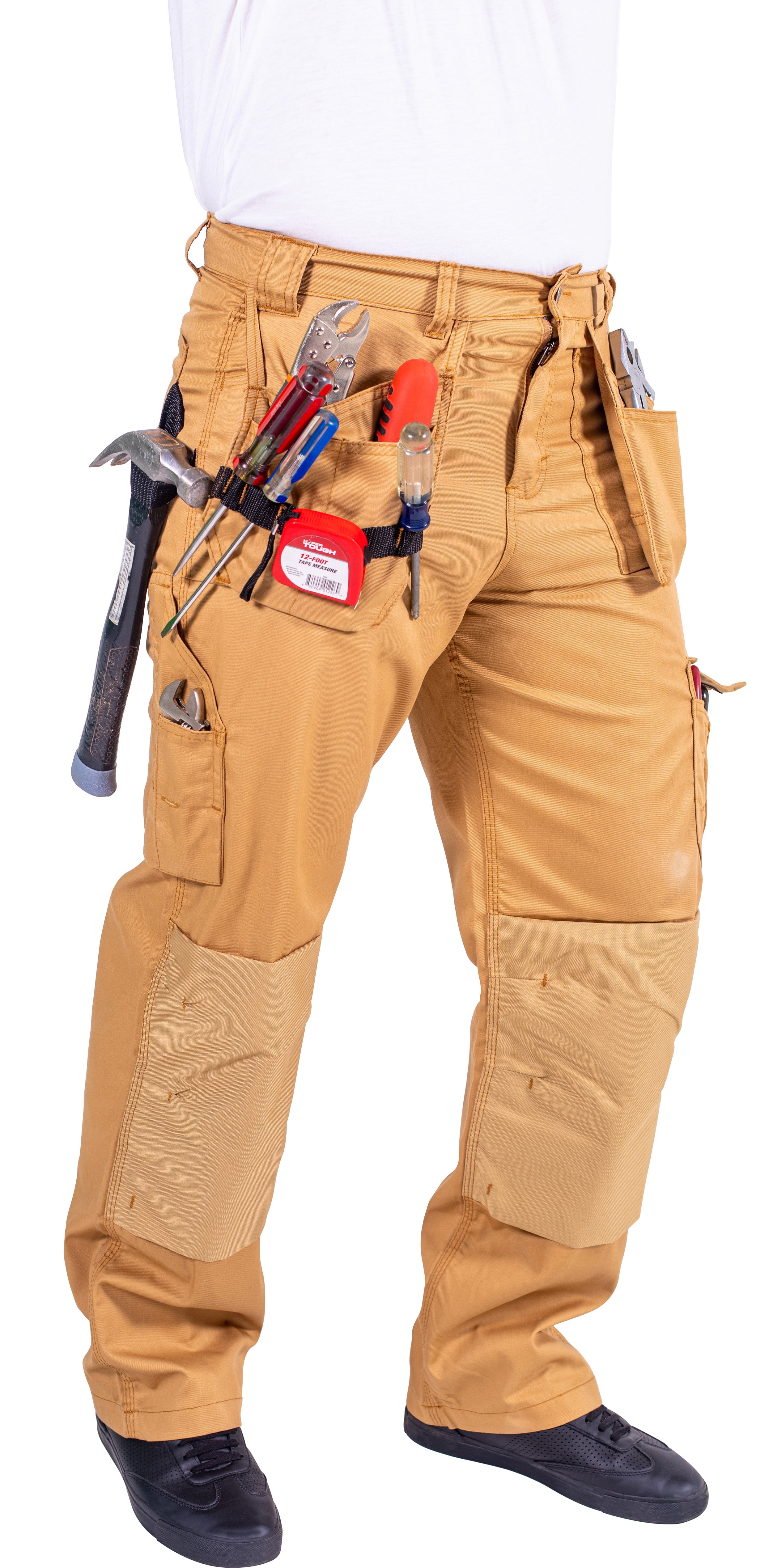 Skylinewears Men cargo pants Workwear Trousers Utility Work Pants with ...