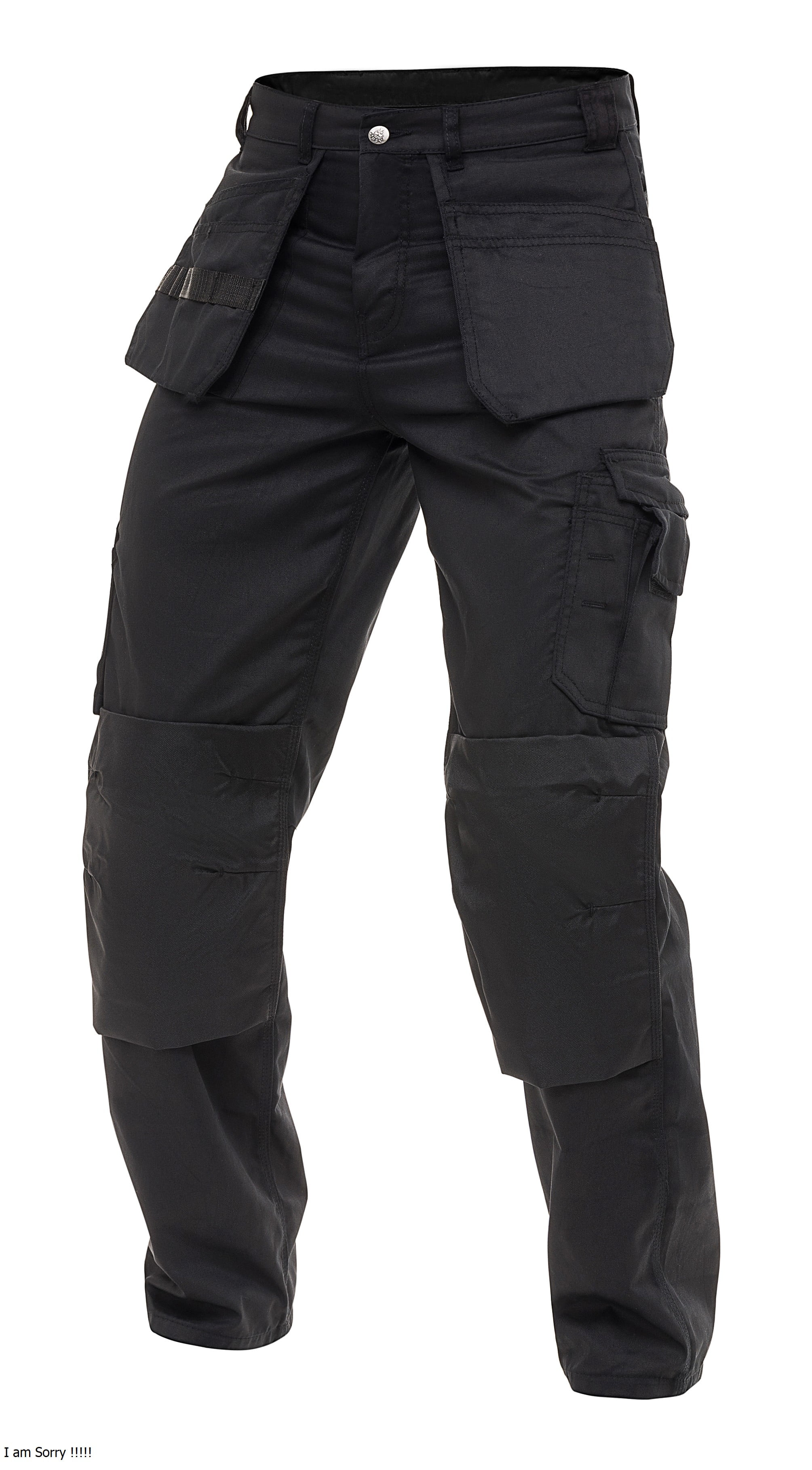 Skylinewears Men's Cordura Pants, Utility Pockets, Reinforced Knee ...