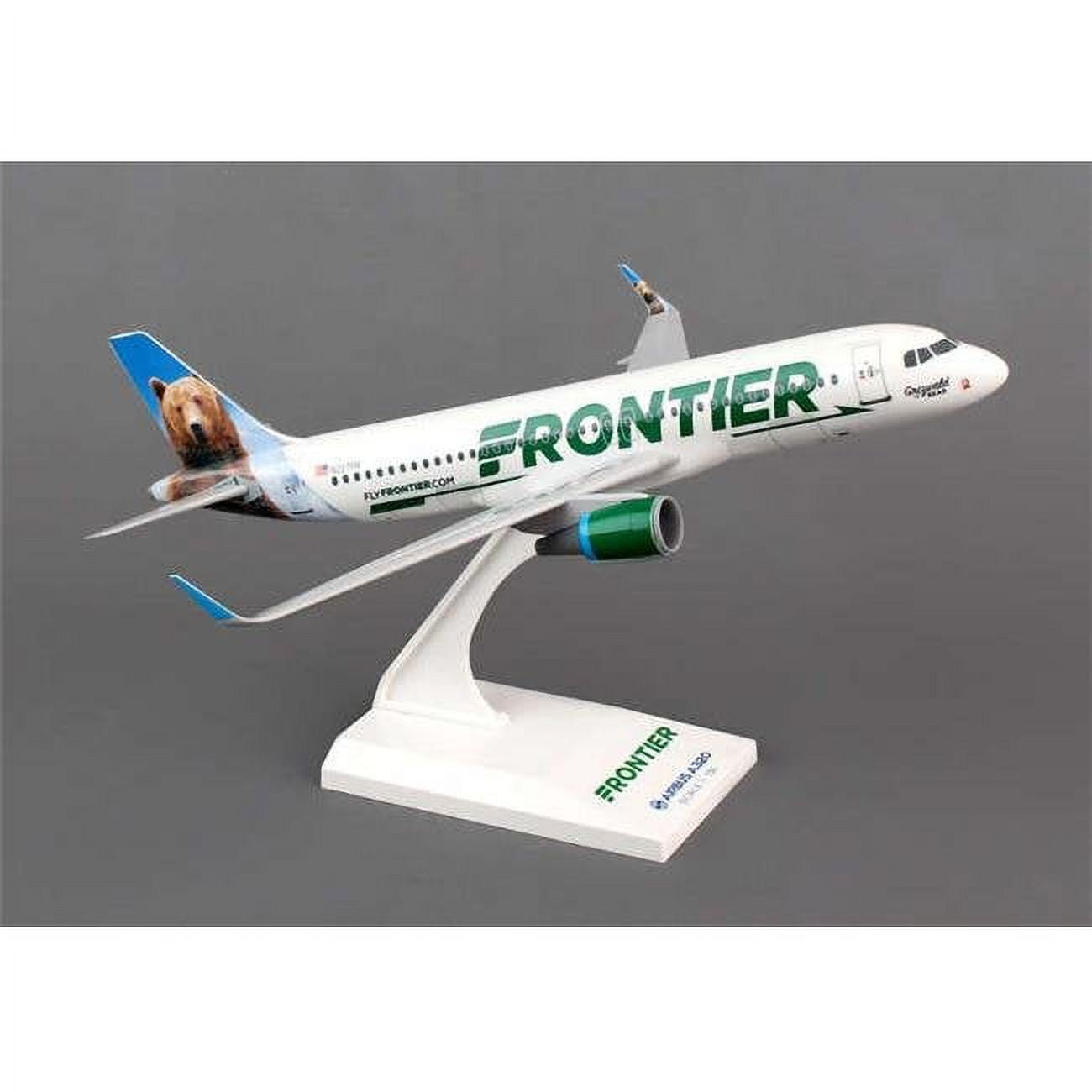 Skymarks 1-150 Frontier A320 with Sharklets Grizwald The Bear - Walmart.com