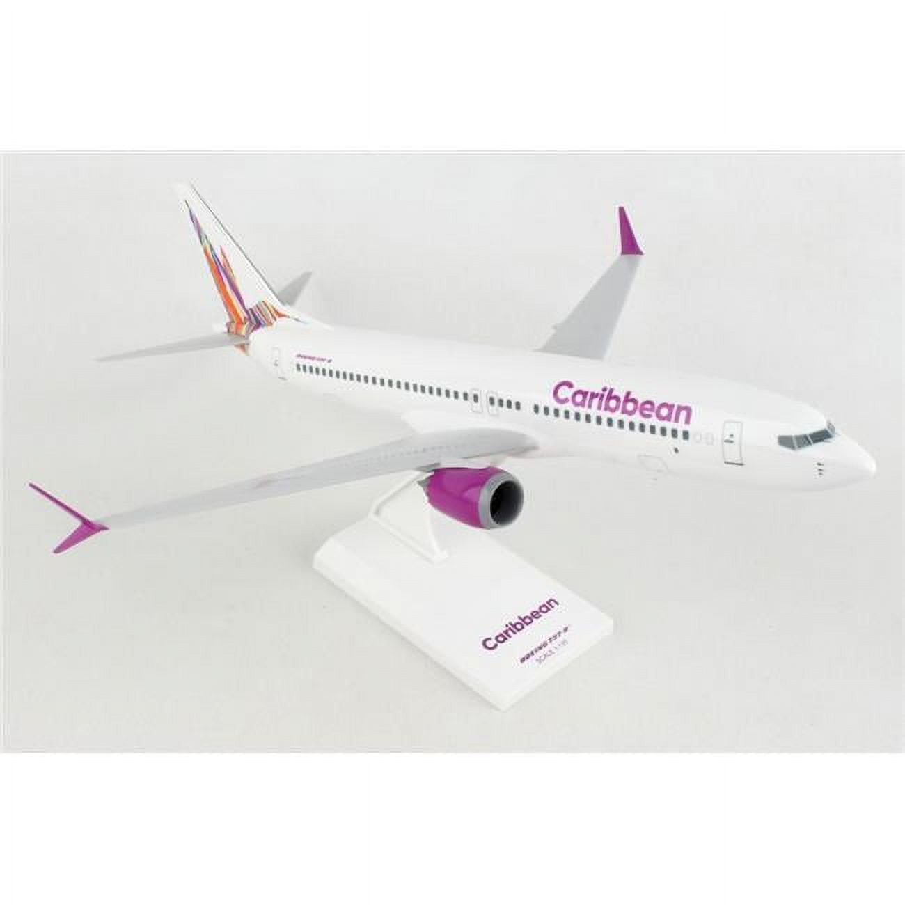 SkyMarks 1108 Caribbean Boeing 737Max8 1/130 Scale Model - Walmart.com