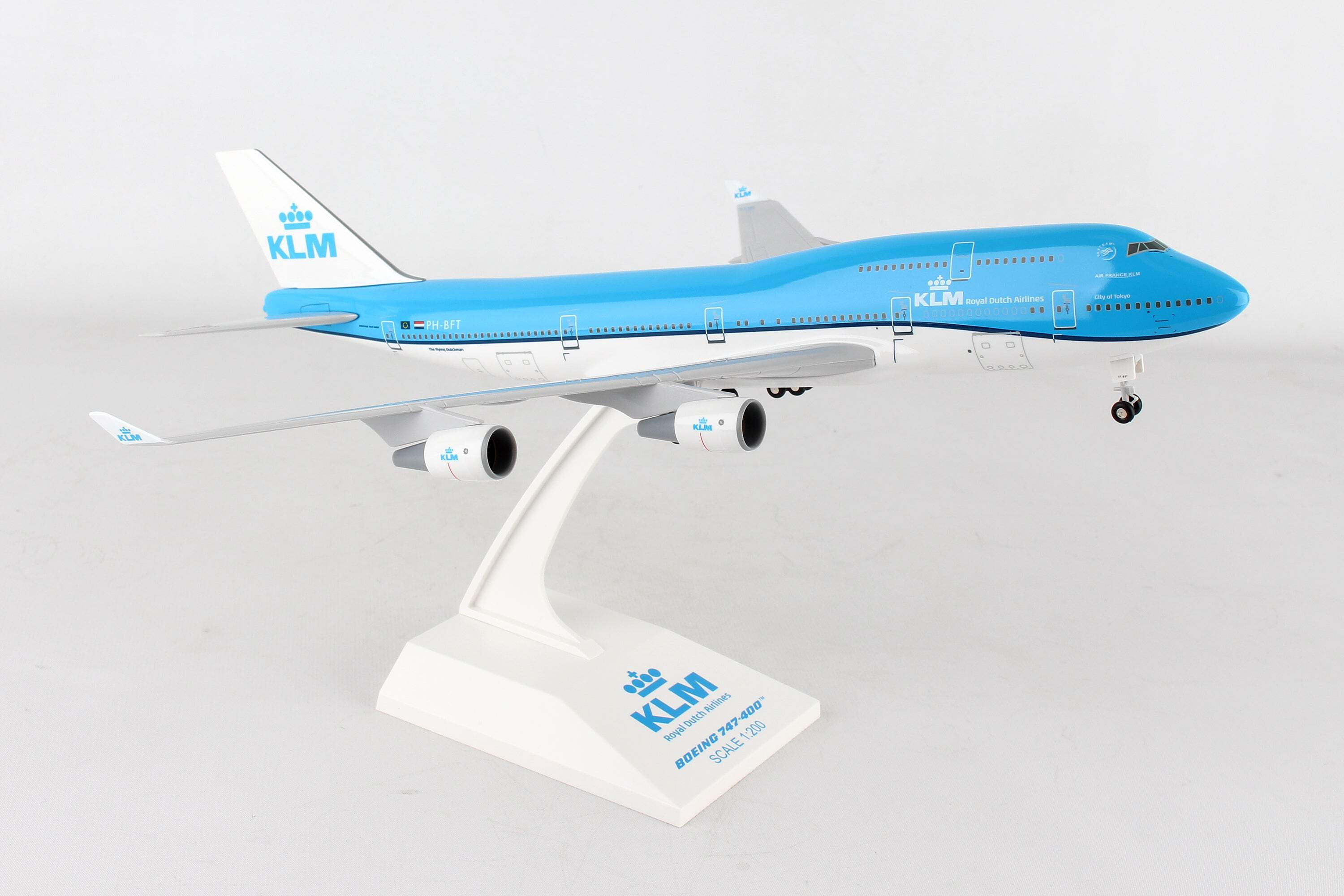 Skymarks SKR940 KLM Boeing 747-400 Gear New Livery - Diecast Model ...